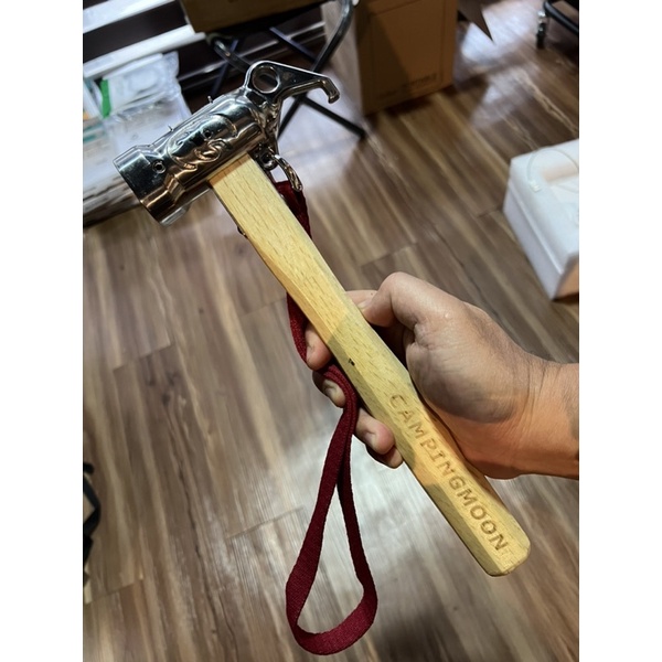 Campingmoon C5 C6 Rhino Peg Hammer Stainless Steel Copper - Pahlawan Store