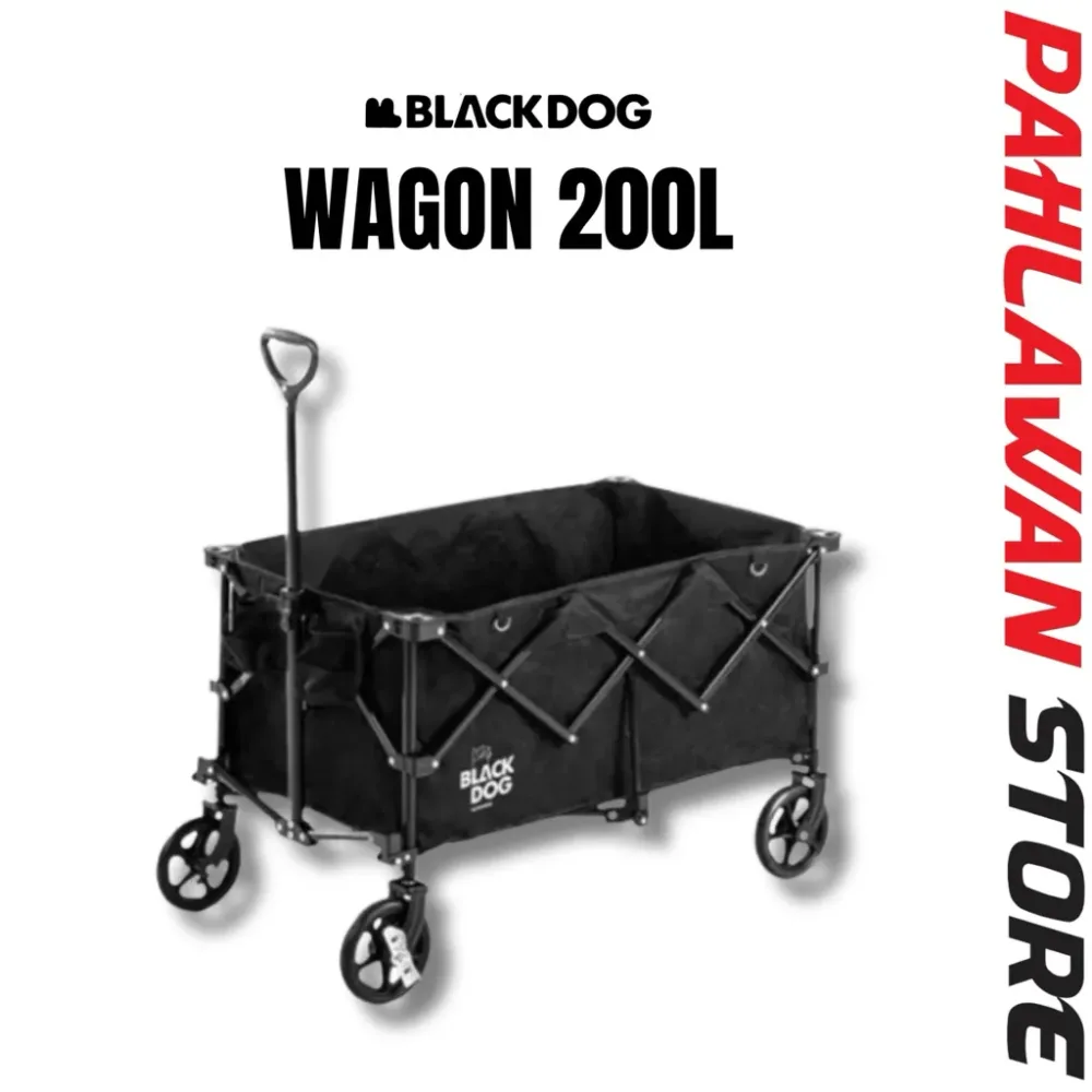 Blackdog Wagon Narrow Wheel Folding Trolley 200L BD-TC003 - Pahlawan Store